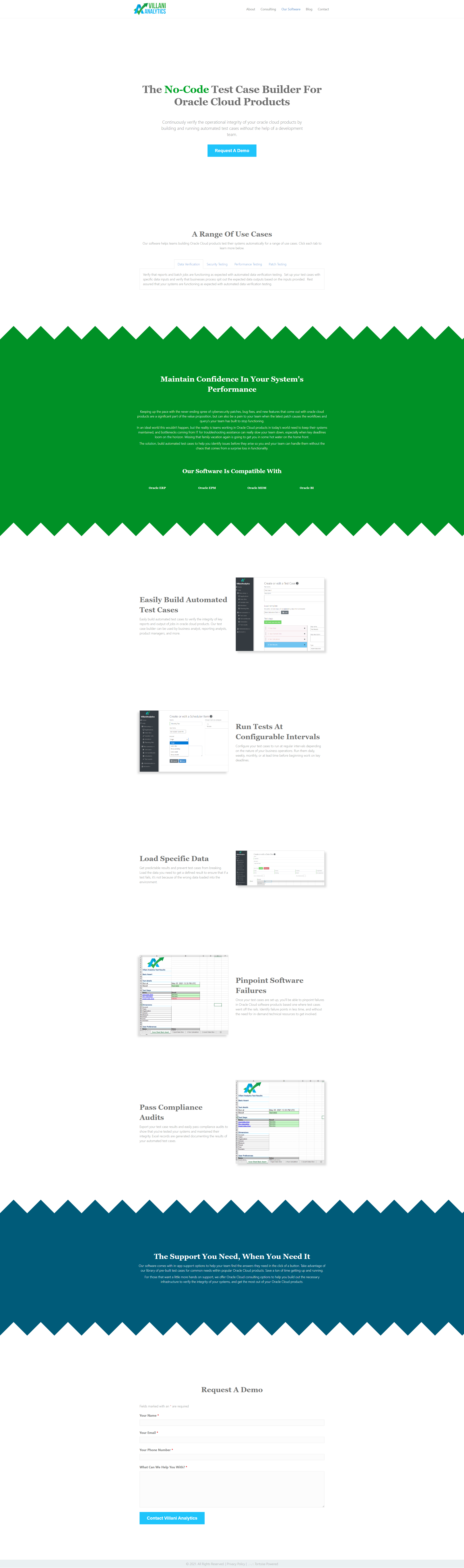 Web Design Portfolio - Tortoise & Hare Software | WordPress Portfolio