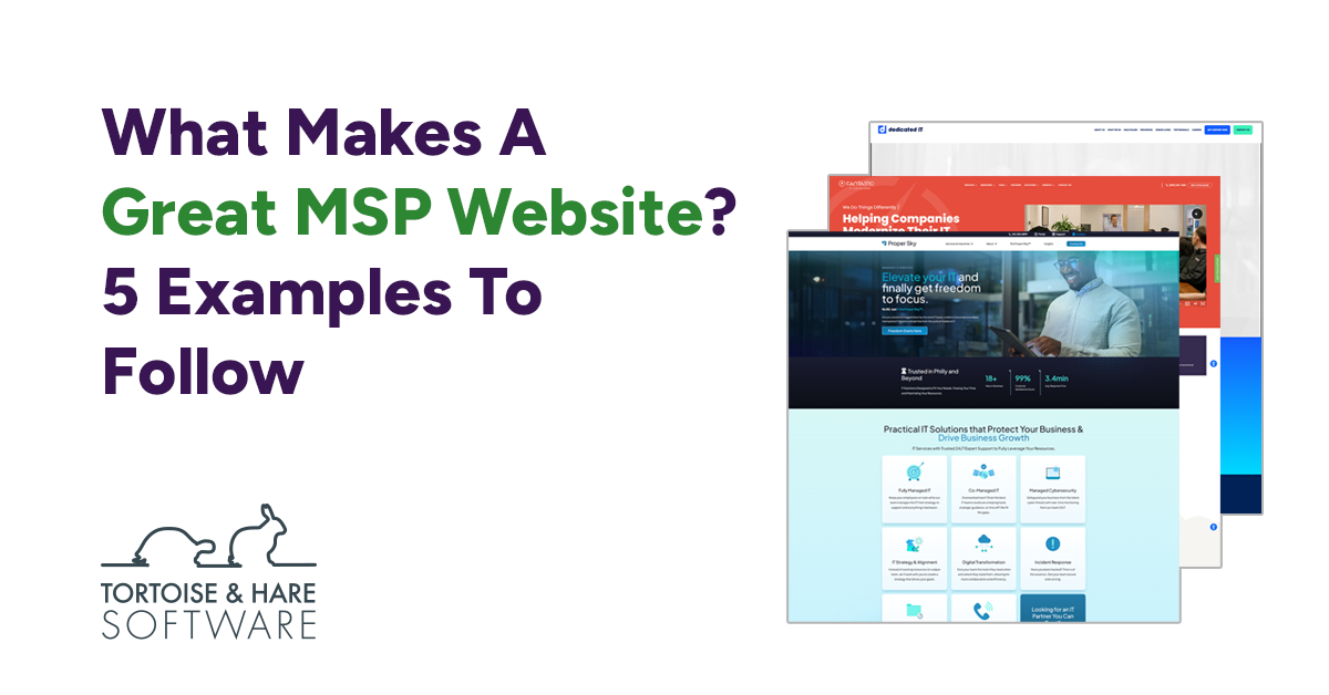 5 Great MSP Websites To Draw Inspiration From - TNHS